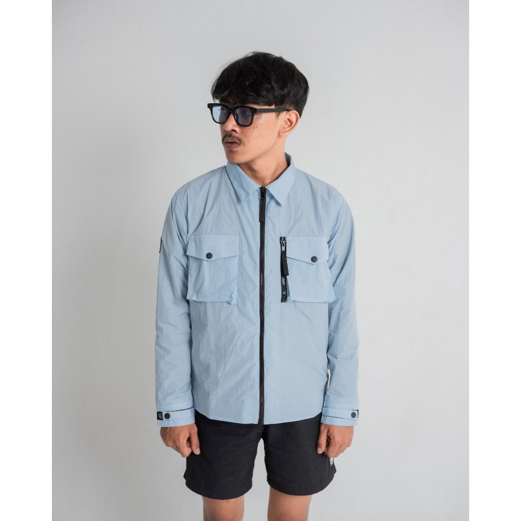 Jual Troublemaker - Overshirt Jacket - Jaket Pria Kerah Kemeja - Casual ...