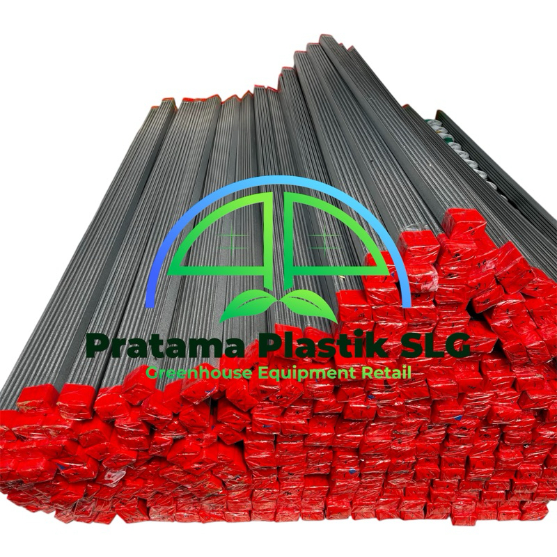 Jual Spring Clip 2 Meter Alat Pasang Plastik UV Green House Klip ...