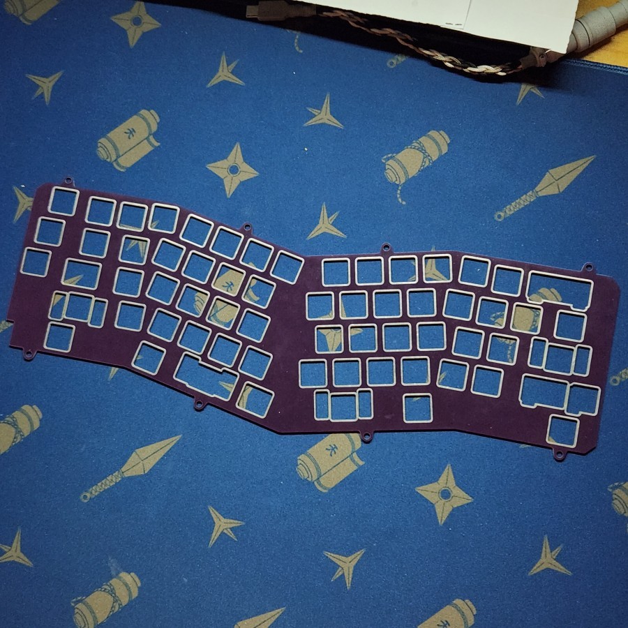 Jual FR4 Alice Universal Top Mount Plate Mechanical Keyboard | Shopee ...