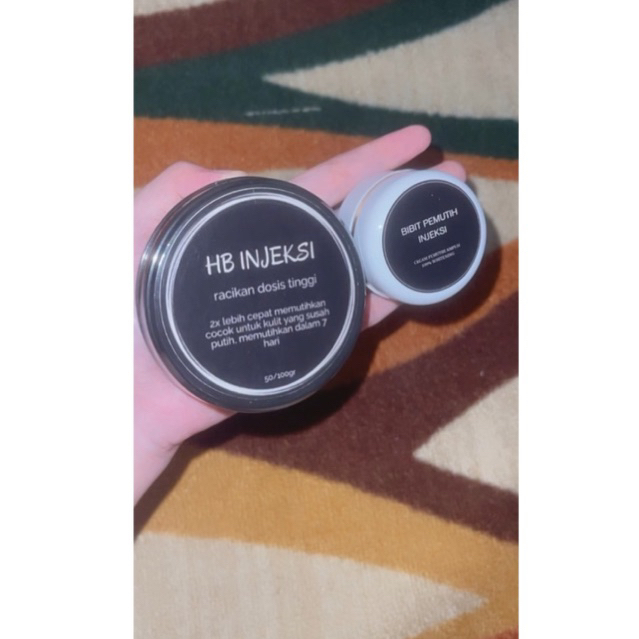 Jual HB INJEKSI DAN BIBIT INJEKSI || untuk kulit badak yang susah putih ...