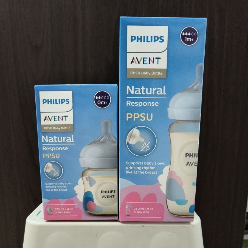 Jual Philips Avent Natural Response PPSU- Botol Susu Avent Wide Neck 125ml / 260ml | Shopee ...