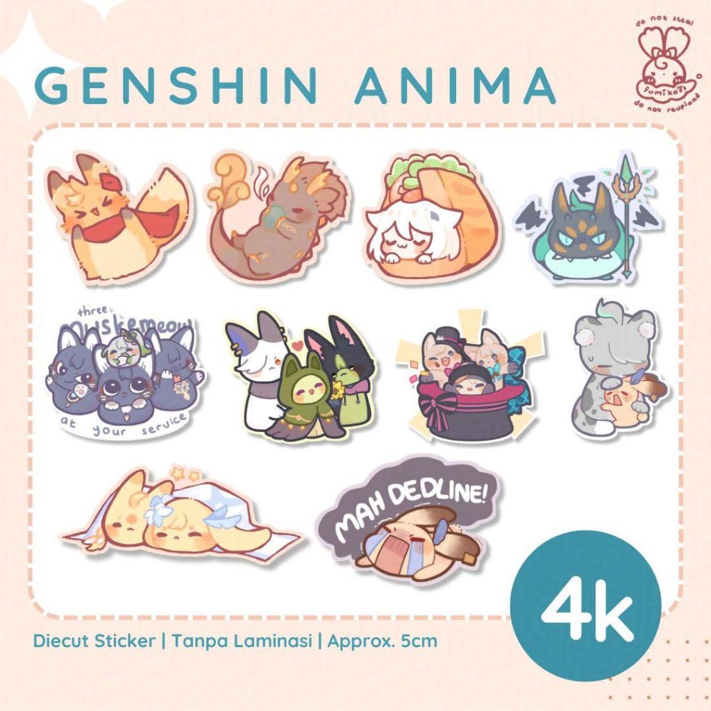 Jual Genshin Anima Sticker | Shopee Indonesia