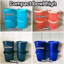 Jual tupperware compact high bowl | Shopee Indonesia