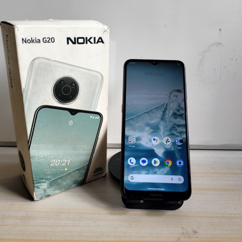 Jual NOKIA G20 4/64 Second Resmi Indonesia | Shopee Indonesia