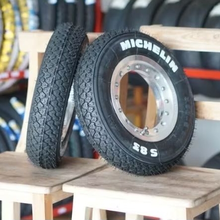 Jual Paket Velg Tubeless Modular GS Set Ban Michelin S83 Ring 8 dan 10 3.50 Vespa Klasik Super ...