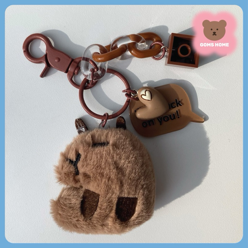 Jual [GH} Capybara Chain - Gantungan Kunci Capybara Dengan Chain Lucu ...