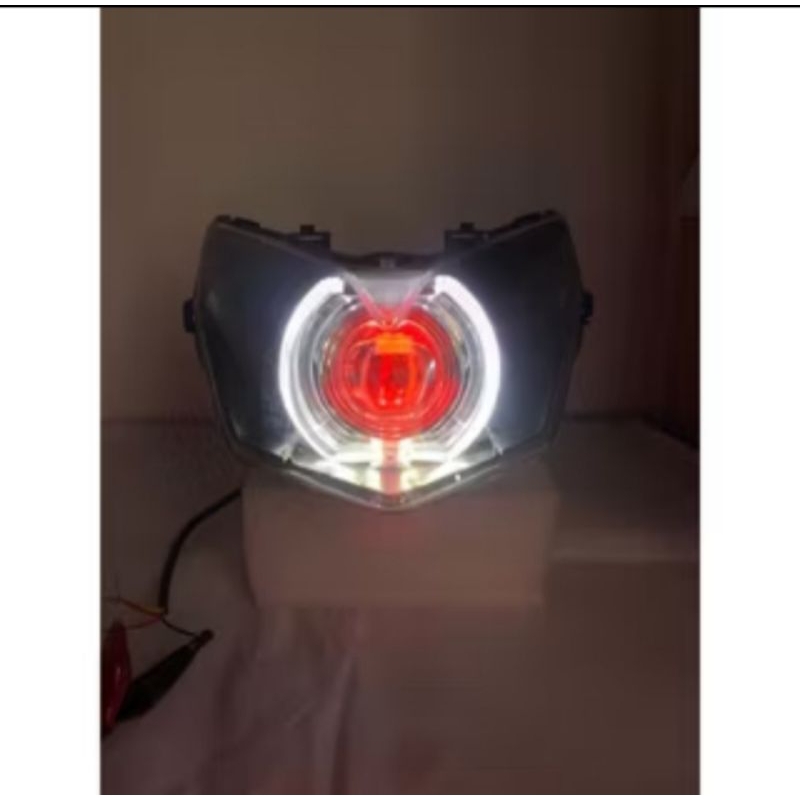 Jual REFLEKTOR LAMPU DEPAN SUPRA X 125 BATMAN SET BILED 4,5 INCI SUDAH ...
