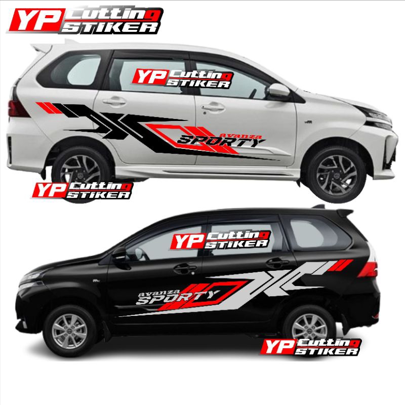 Jual Sticker mobil Avanza terbaru stiker list terlaris mobil Avanza ...