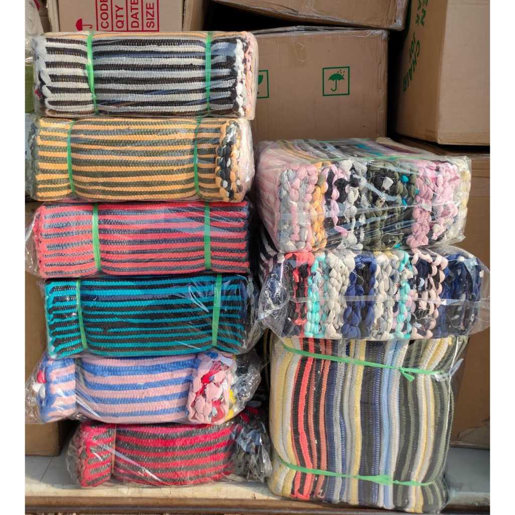 Jual Keset Kaki Tenun Rajut Bandung Murah ukuran 35*50cm | Shopee Indonesia