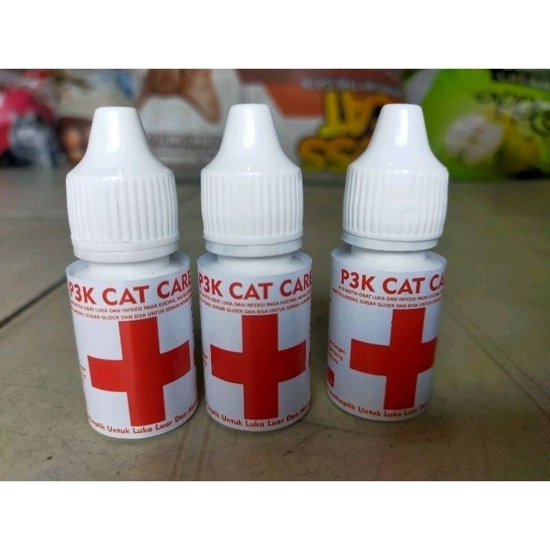 Jual obat luka kucing borok luka sobek P3K CAT CARE luka 10ml | Shopee ...
