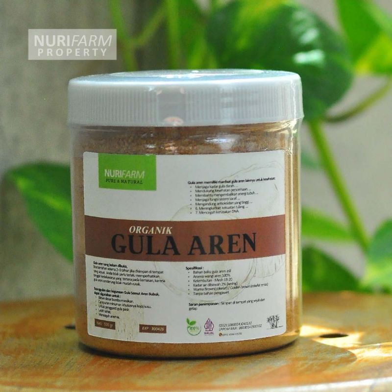 Jual GULA AREN BUBUK 500GR ASLI ORGANIK | Shopee Indonesia