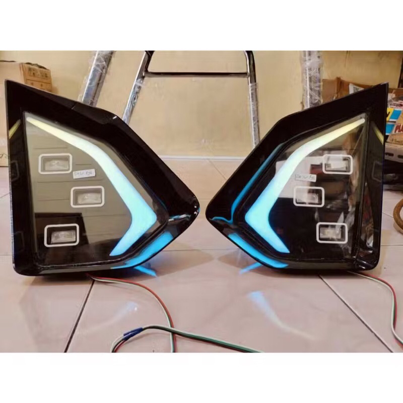 Jual Lampu Bemper Jetbus 5 Bahan Plastik Foglamp Jb5 KW Plastik Super ...