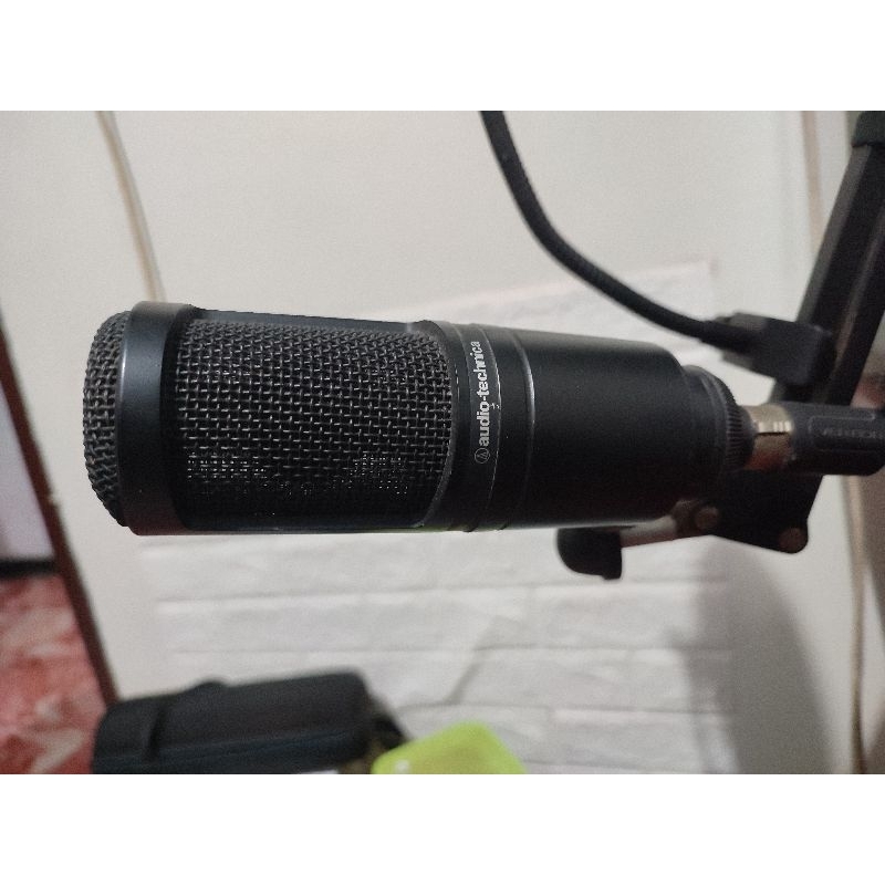 Jual mic audio technica condenser AT2020 second kondisi bagus | Shopee ...