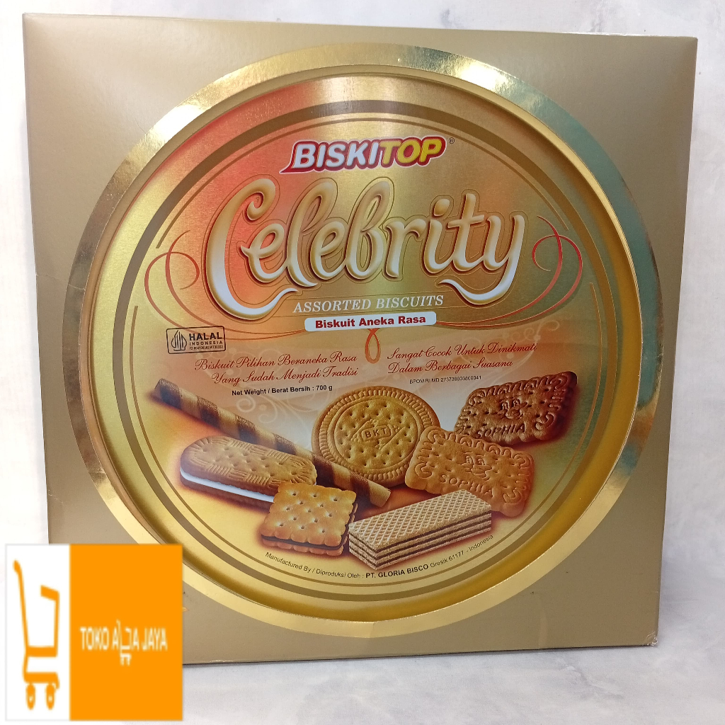 Jual BISKITOP CELEBRITY 700g | Shopee Indonesia
