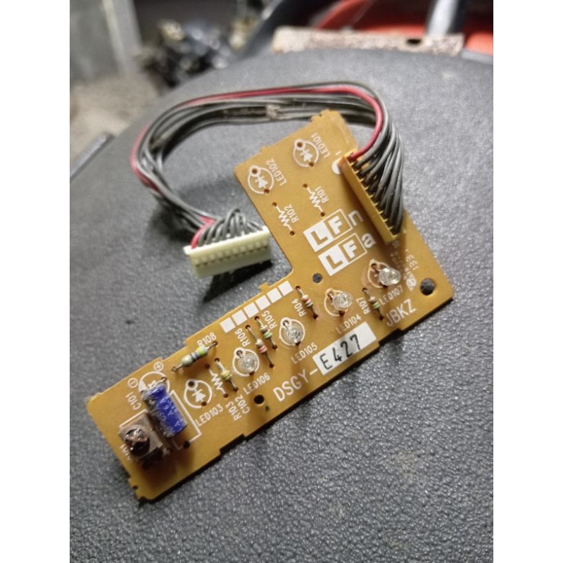 Jual MODUL SENSOR DISPLAY AC SHARP E427 4LAMPU LED ORISINIL | Shopee ...