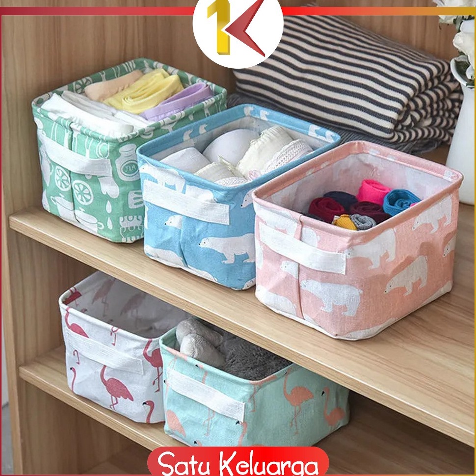 Jual Murmer SKC474 Desktop Storage Box Keranjang Penyimpanan Serbaguna ...
