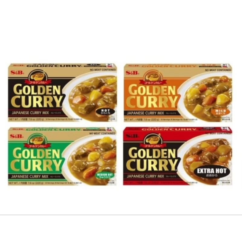 Jual Bumbu Kari Jepang GOLDEN CURRY | Shopee Indonesia