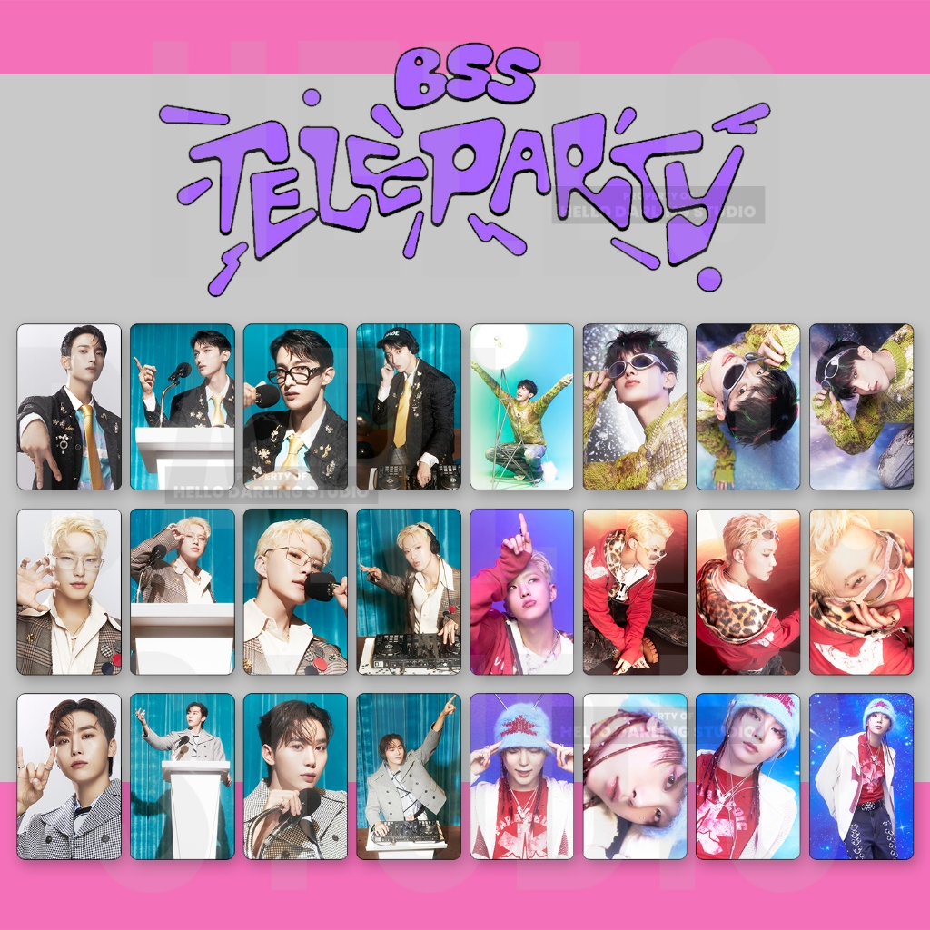 Jual BSS BooSeokSoon Teleparty Photocard set. Unofficial. Fan Made. | Shopee Indonesia