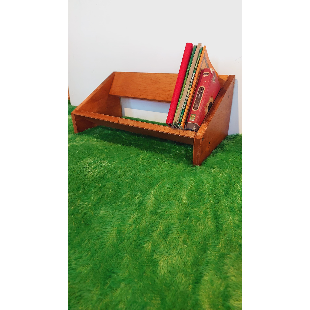 Jual Rak buku panjang, rak buku miring, tempat pajangan buku, rak semua ...