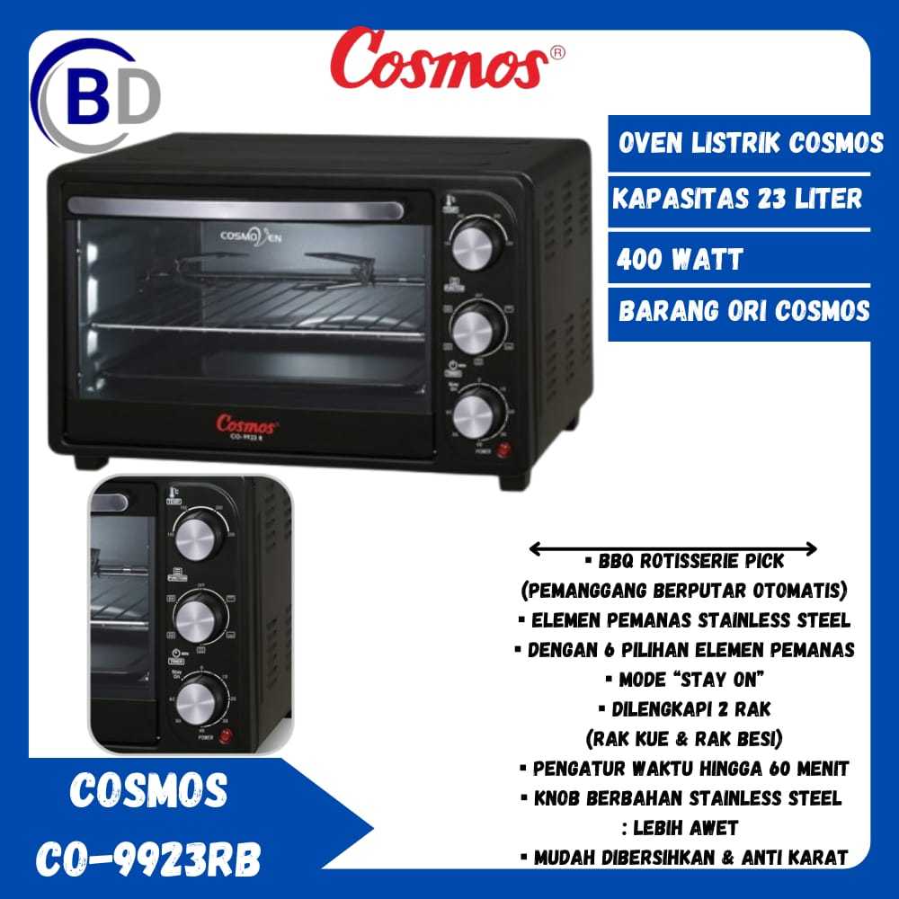 Jual Cosmos Oven CO-9923 RB Oven [23 L] | Shopee Indonesia