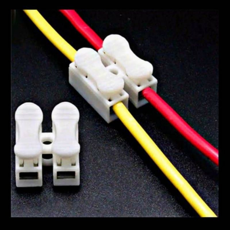 Jual Konektor Kabel Jepit 2 Pin Jepit Kabel Sambungan Kabel | Shopee ...