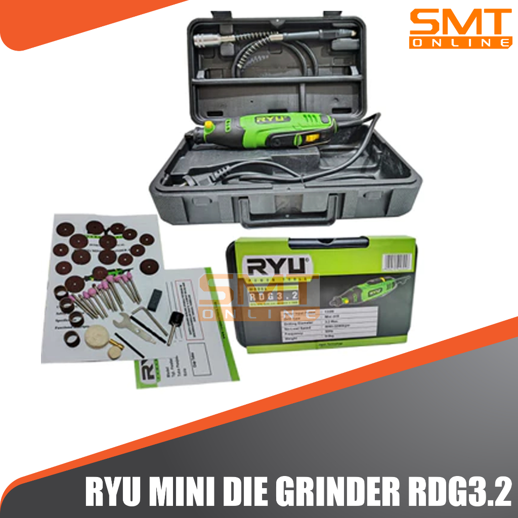 Jual Mini die grinder RYU RDG3.2 / mini drill RDG 3.2 / mini grinder / mesin bor mini / bor ...