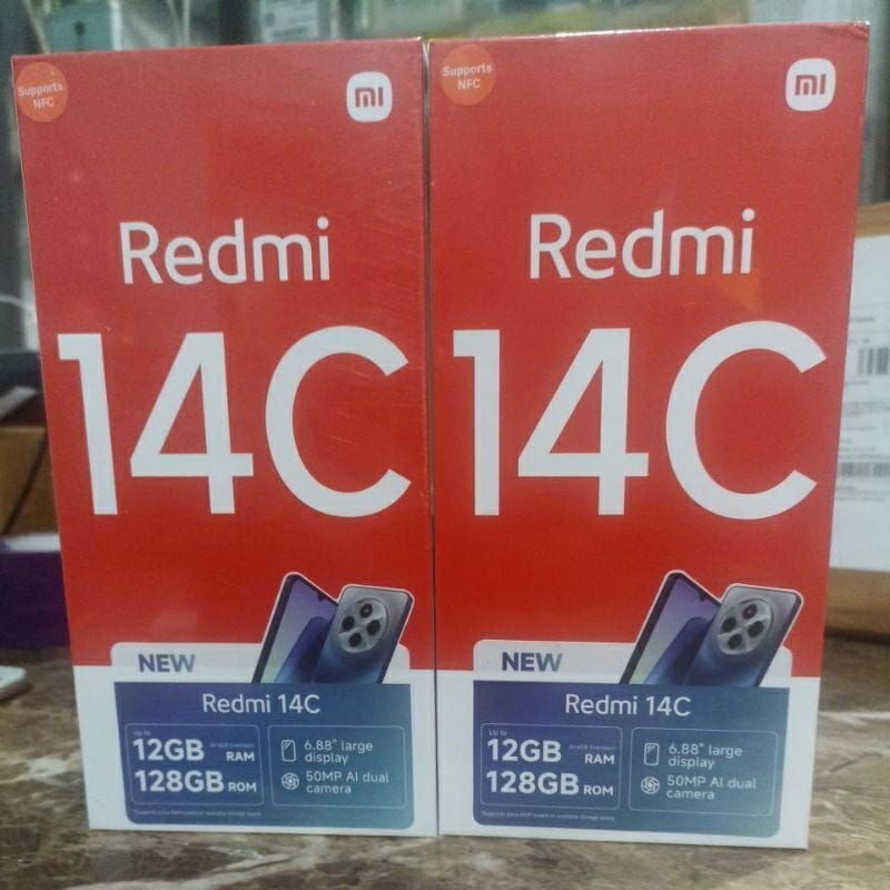 Jual Xiaomi Redmi 14C ram 6/128 GB.no repack. | Shopee Indonesia