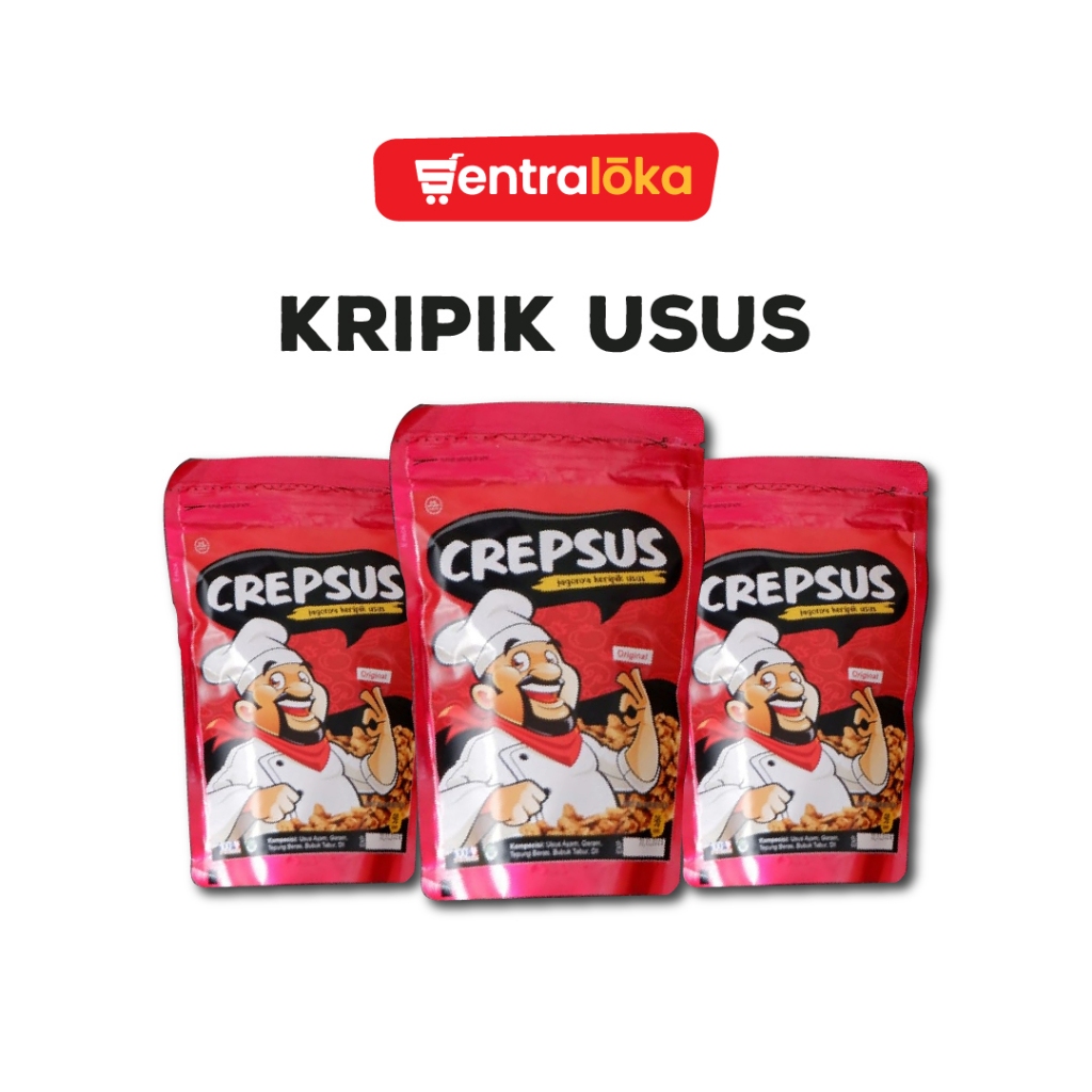 Jual Crepsus - Promo Keripik Usus Ayam Crispy 90g | Shopee Indonesia