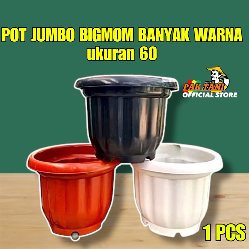 Jual POT GOL BIGMOM POT JUMBO BESAR 60CM TEBAL DAN KOKOH | Shopee Indonesia