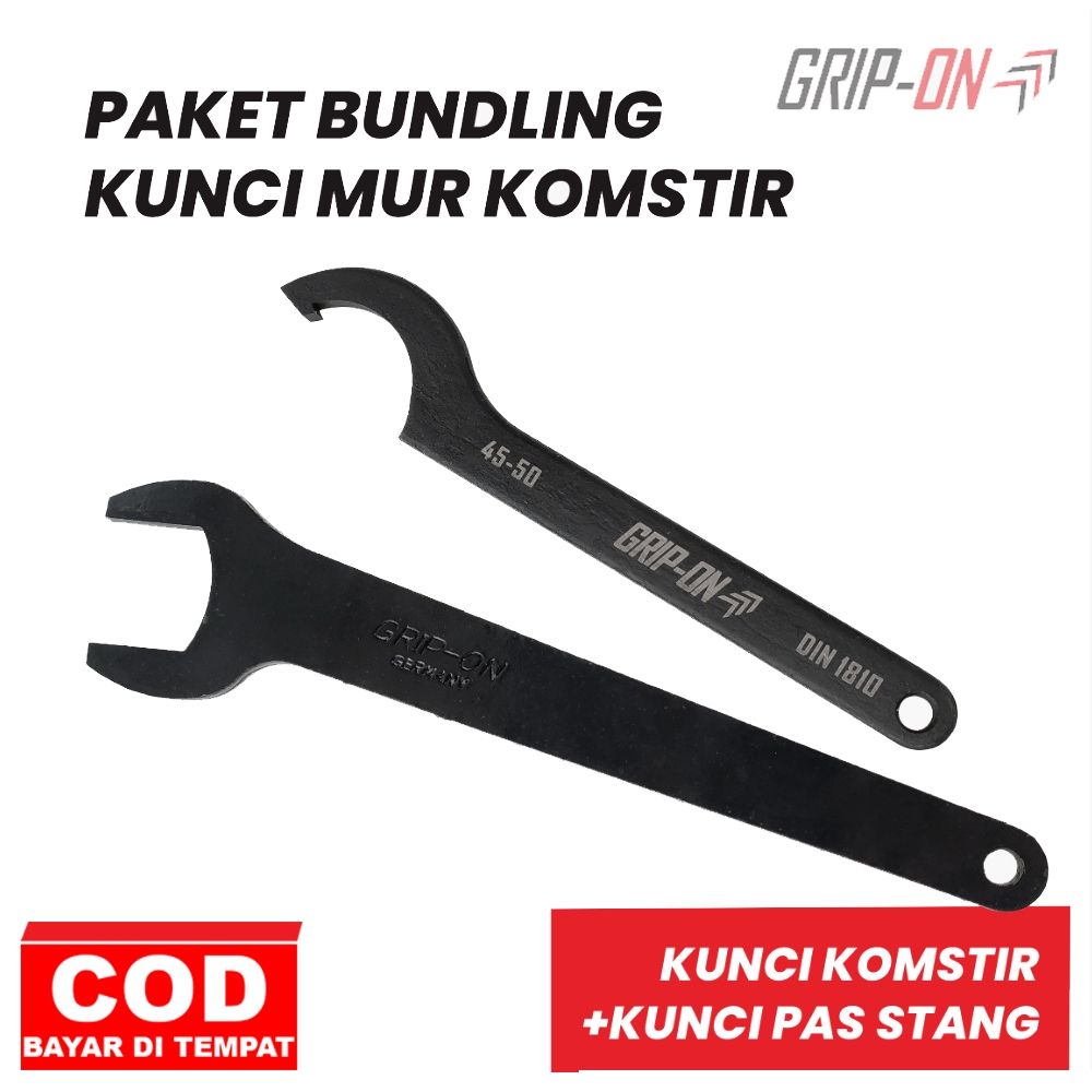 Jual Grip-On Bundling Kunci Mur Stel Komstir Set 2 Pcs - Kunci Komstir ...