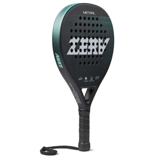 Jual Padel Racket ZERV MIZTRAL Raket Padel Paddle 3K Glass Fiber ...