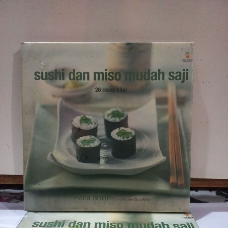Jual Buku Resep Masakan - Sushi dan Miso Mudah Saji 26 Resep Kilat ...