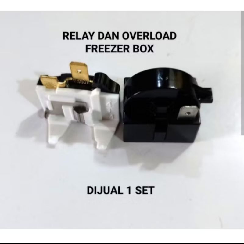 Jual PTC RELAY OVERLOAD FREEZER BOX MIDEA | Shopee Indonesia