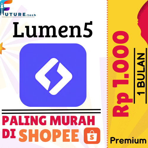 Jual FutureTech Lumen5 Premium Rp. 1000 - Mempermudah proses pembuatan konten visual. | Shopee ...