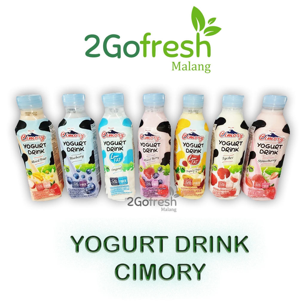 Jual Yogurt Drink Botol Cimory 240 ml Low Fat ( Request Variant ) | Shopee Indonesia