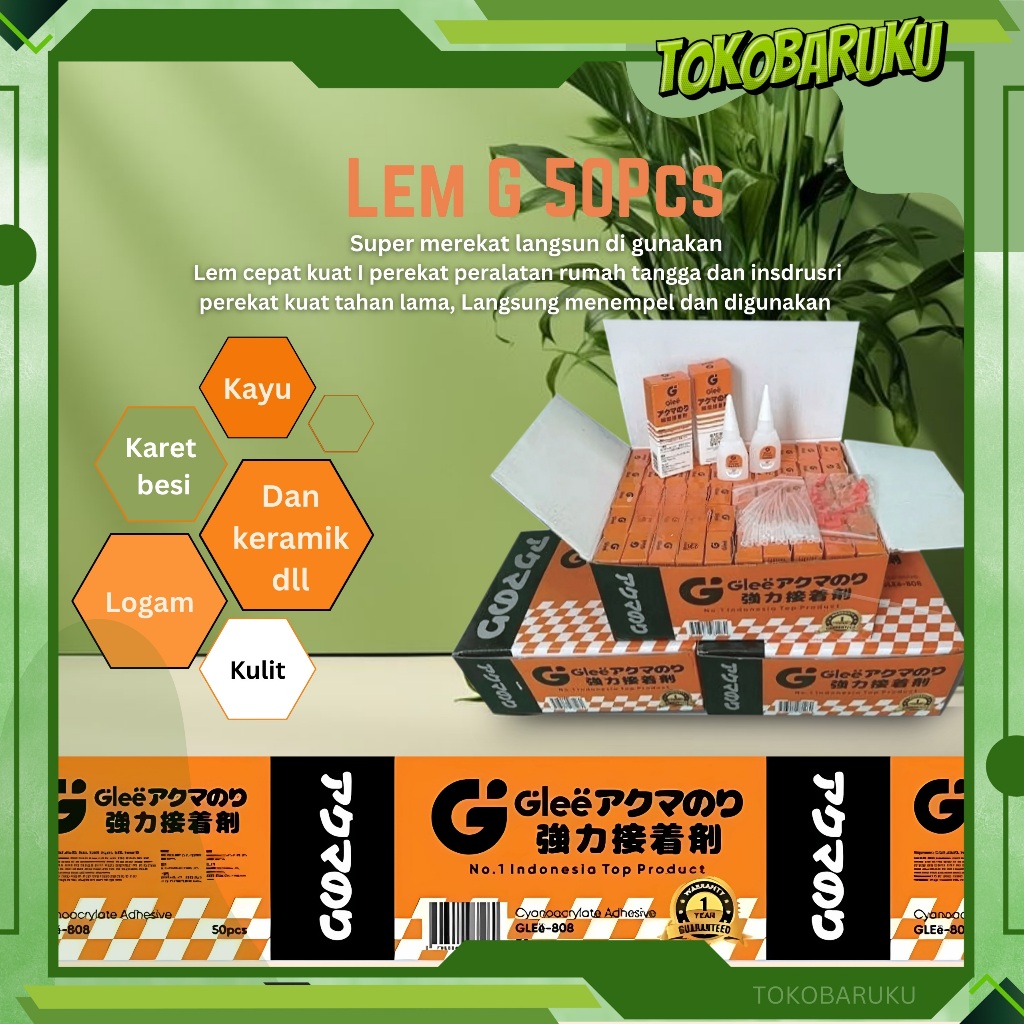 Jual LEM KOREA CAIR SUPER PEREKAT / LEM KOREA G ASLI ORIGINAL SUPER ...