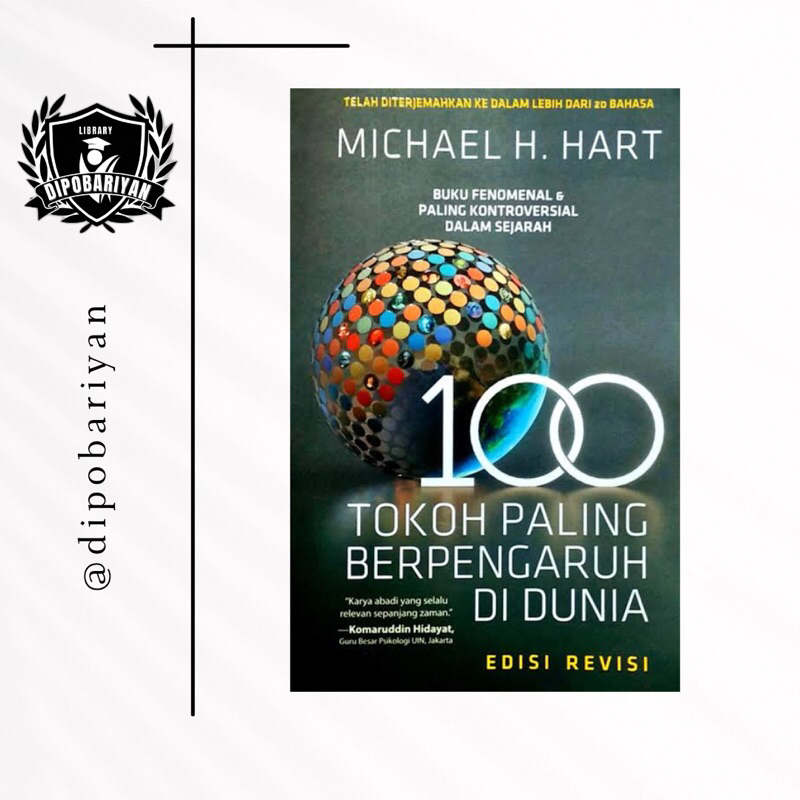Jual 100 TOKOH PALING BERPENGARUH DI DUNIA - MICHAEL H. HART | Shopee ...