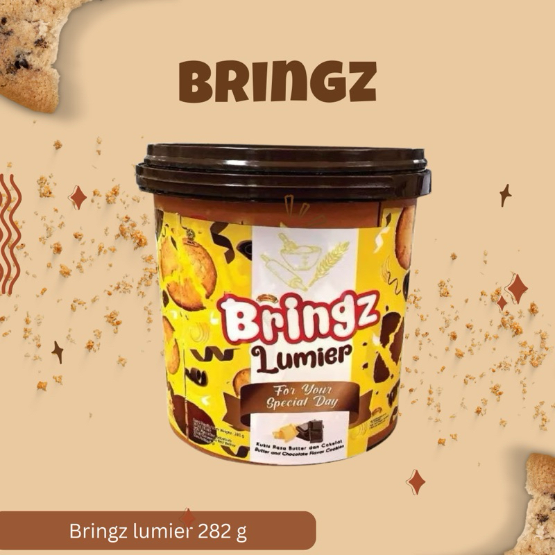 Jual Bringz Lumier Cookies Butter&Coklat Bucket 282g | Shopee Indonesia