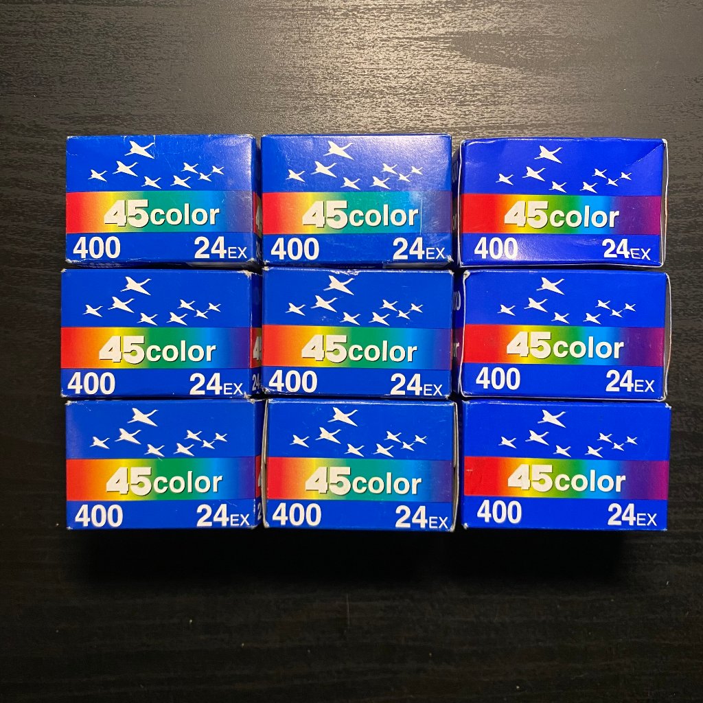 Jual EXPIRED Roll Film 45Color ISO 400, 24 EXP 35mm | Shopee Indonesia