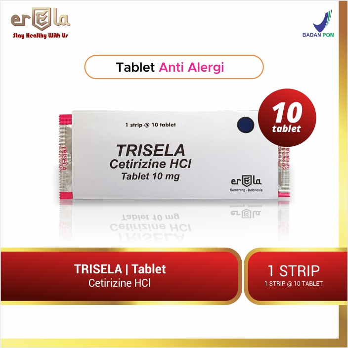 Jual TRISELA strip / 1 strip isi 10 tablet | Shopee Indonesia