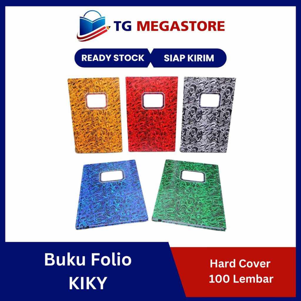 Jual Buku Folio KIKY Hard Cover 100 Lembar | Shopee Indonesia