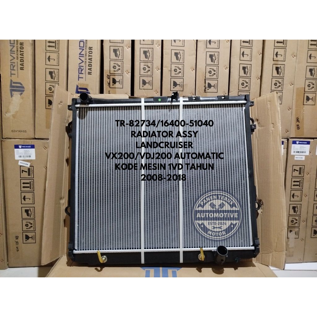 Jual Radiator Toyota Land Cruiser Landcruiser VDJ200 VX200 TR-82734/ ...