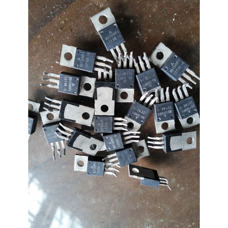 Jual RD15HVF1 kaki panjang transistor rf 15watt murah pengganti c1972 ...
