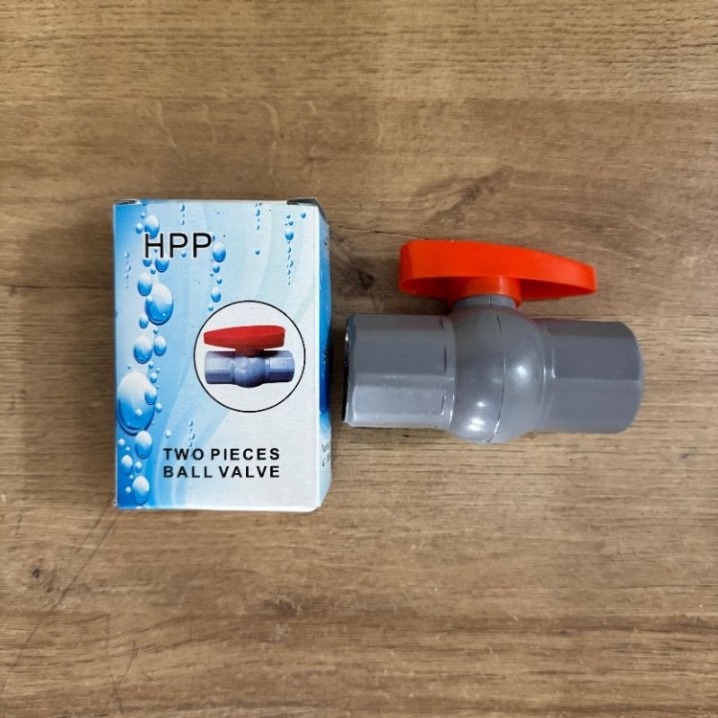 Jual HPP Stop Kran PVC Ball Valve HPP 3/4 Inch Gagang PVC | Shopee Indonesia