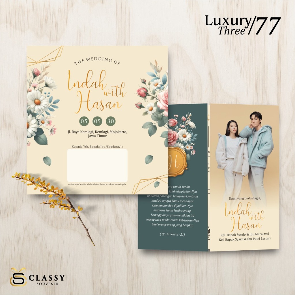 Jual UNDANGAN PERNIKAHAN CUSTOM FULL COLOUR - CETAK UNDANGAN NIKAH FOTO ...