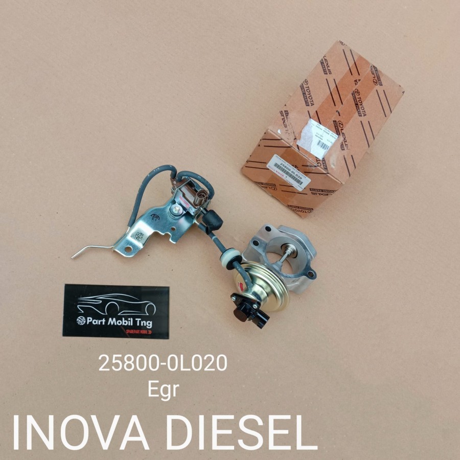 Jual valve assy electrik egr control egr sensor toyota innova diesel ...