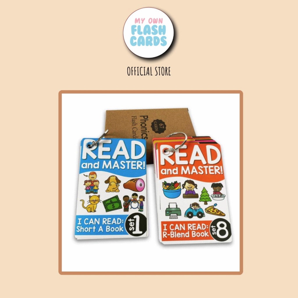 Jual Read and Master I Can Read Phonic English Flash Cards - Kartu ...
