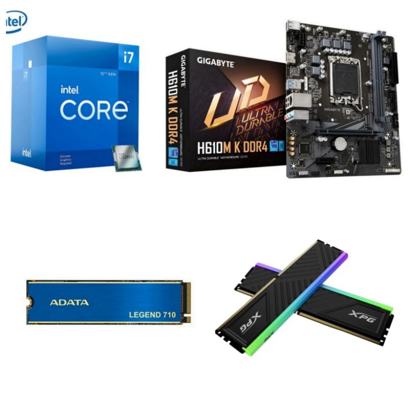 Jual Paket Processor Gaming Intel Core i7 12700 / i7 12700F Box Gen 12 ...