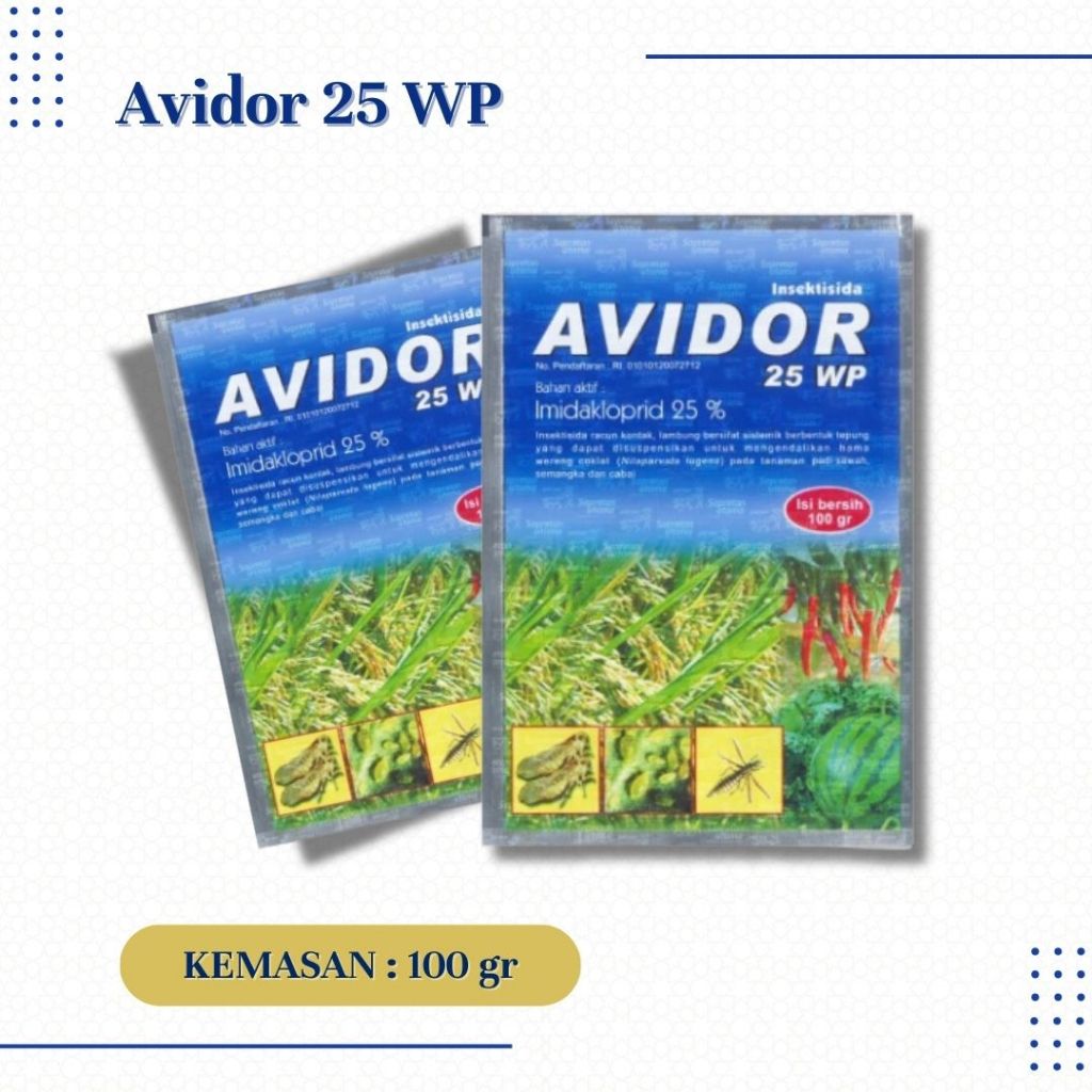 Jual Insektisida Avidor 25 WP 100gr | Shopee Indonesia