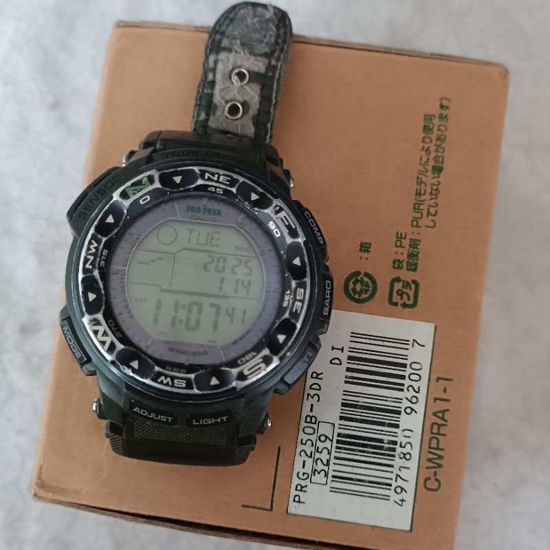 Jual Jam Tangan Outdoor Casio Protrek PRG 250 Tough Solar Triple Sensor | Shopee Indonesia